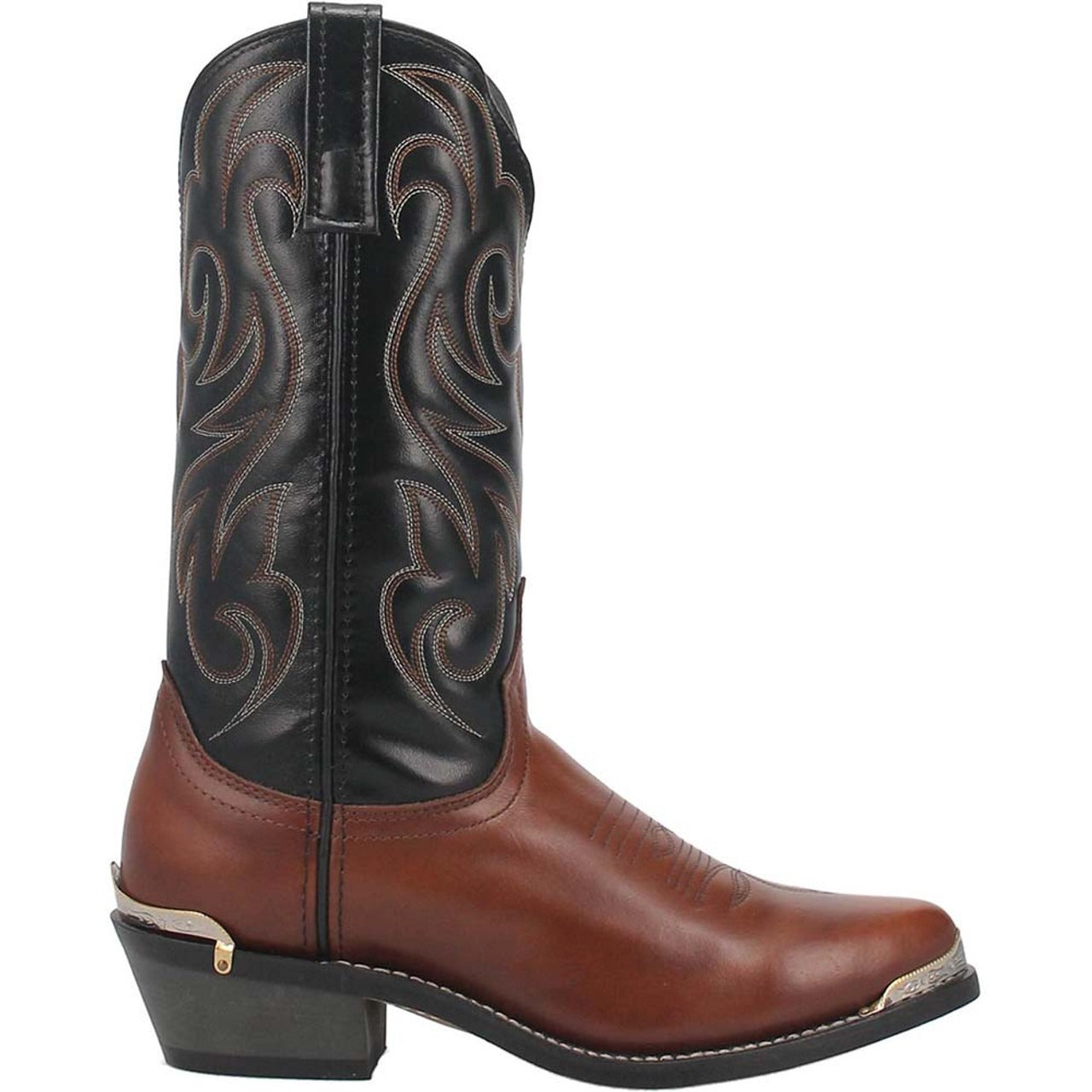 Laredo Peanut & Black Randed Men's Western Boots – Alligator Warehouse