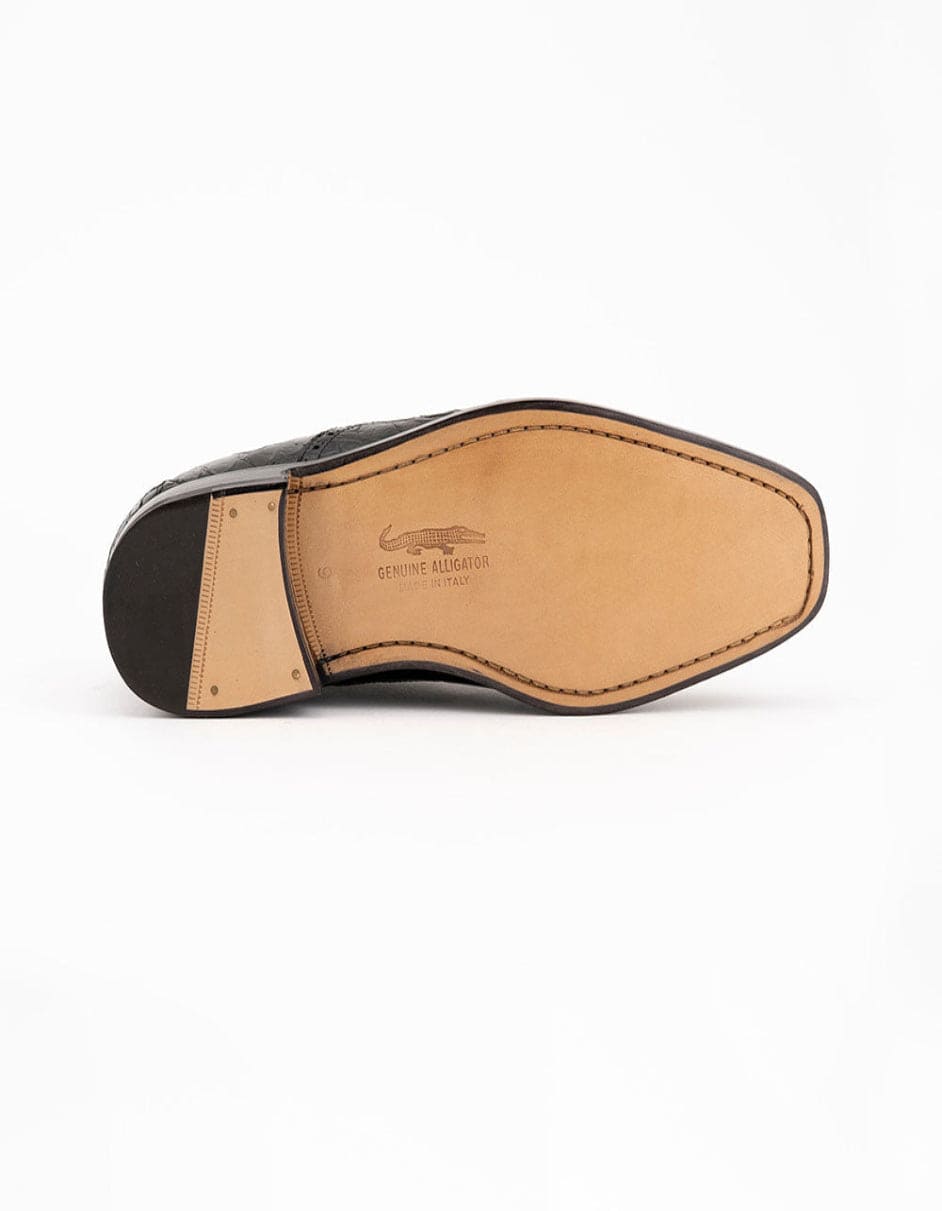 Ferrini Shoes - Mens Alligator Dress Shoe - Ferrini 3922 Belly ...