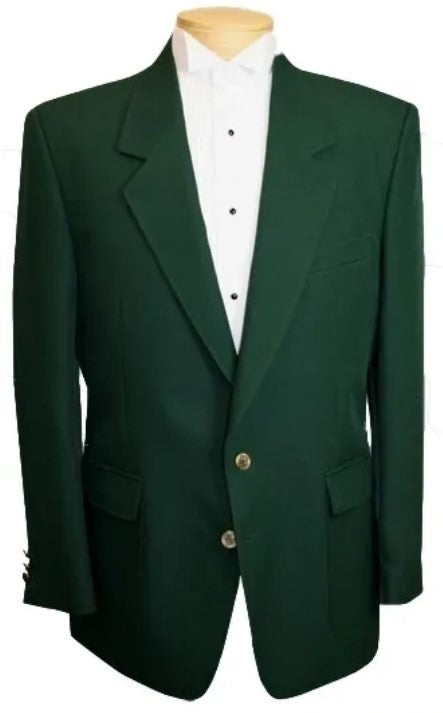 Neil Allyn Career Basics Men's Hunter Green Blazer Jacket ...