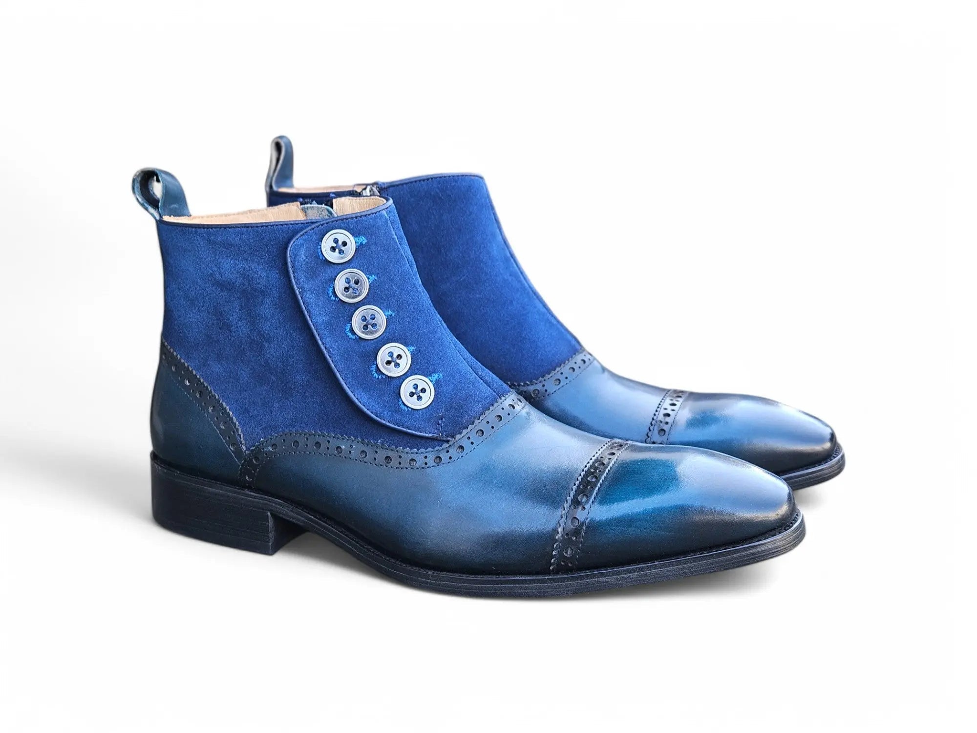 Leather & Suede Slip-On Boot – Alligator Warehouse