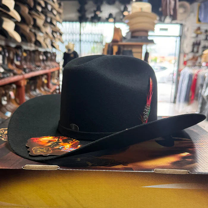 Wool Blend Carin Leon Crown Hat – Alligator Warehouse